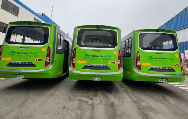 Modasa Entrega 60 Buses a GNV al Consorcio Móvil Express - Automundo Perú
